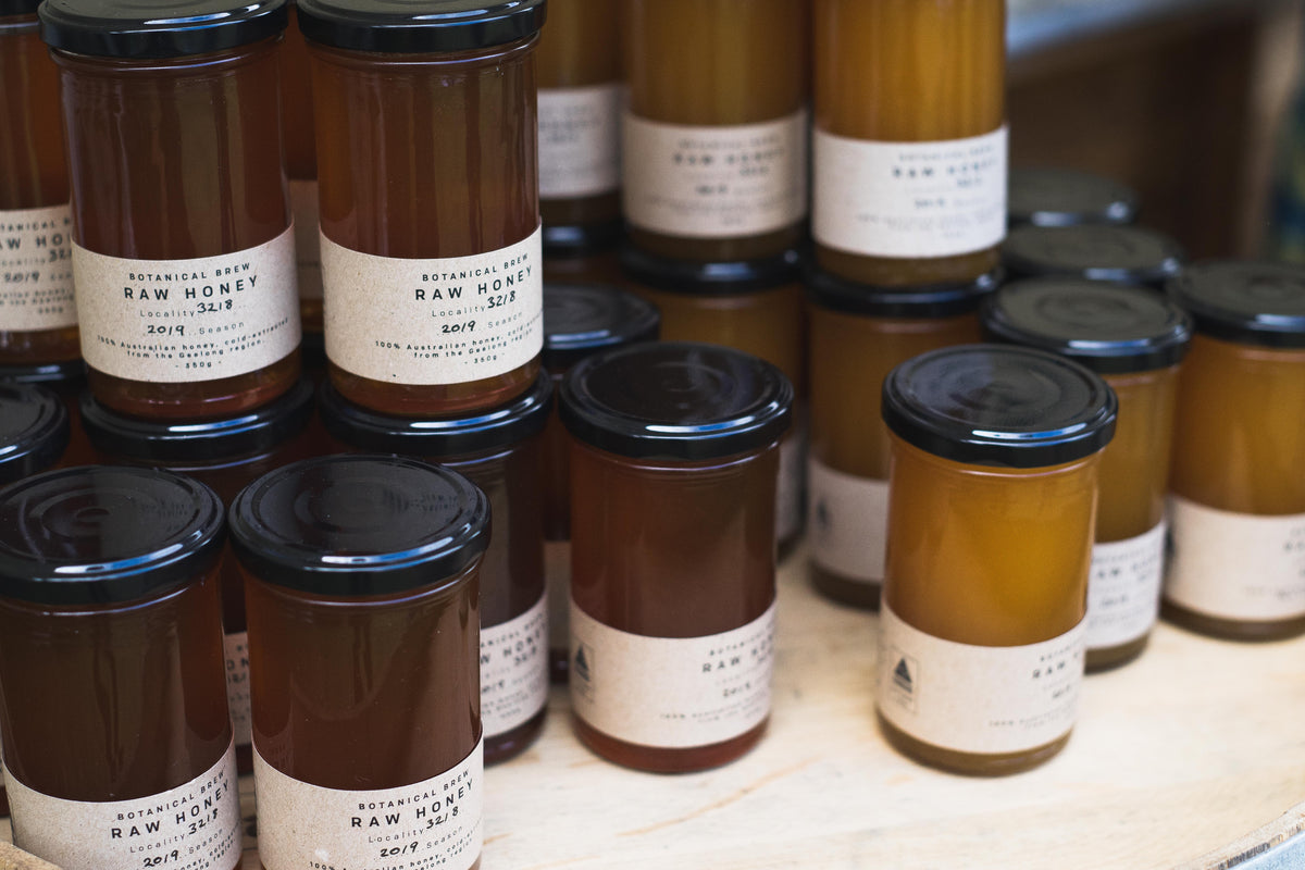 Botanical Brew Raw Honey (350g)